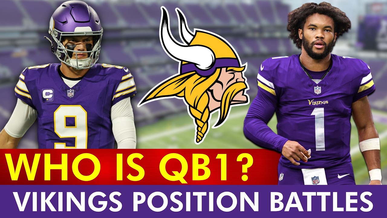 TOP Vikings Position Battles After The 2026 NFL Draft