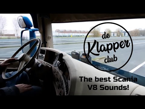 The Best Scania V8 Open Pipe Sounds! | Klapper Compilatie #15