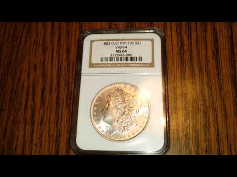 1883 O Morgan Silver Dollar NGC Vam 4