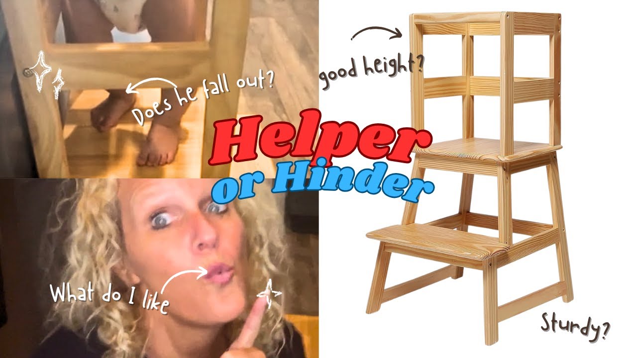 Kids Kitchen Step Stool is it sturdy enough?