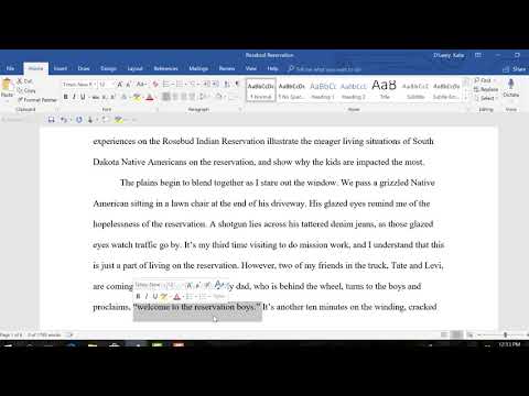 Narrative Essay Example