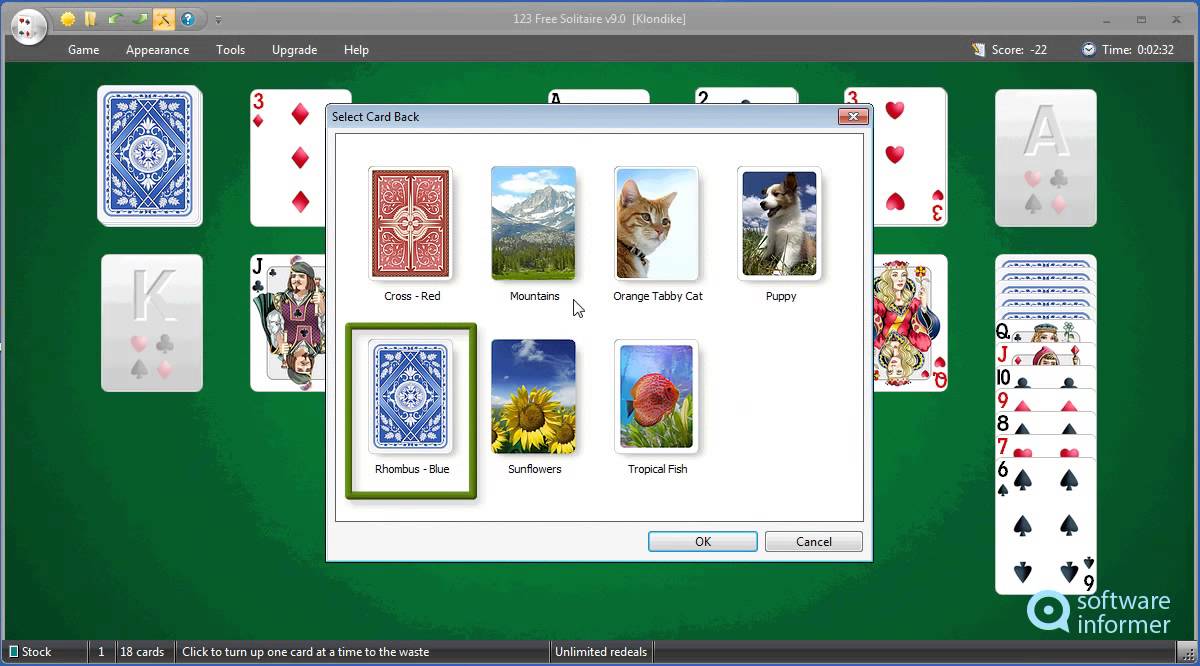How to use 123 Free Solitaire