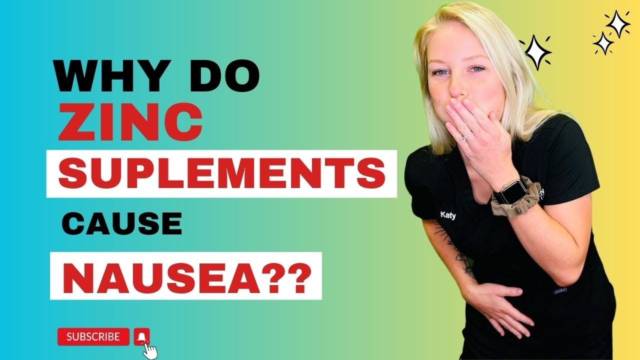 Zinc Supplements Side Effects Revealed - Is Nausea the Culprit?