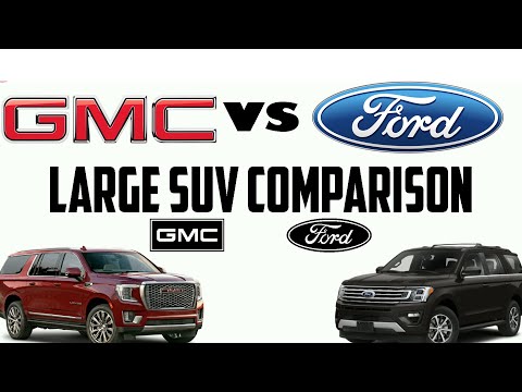 2021 GMC Yukon VS 2021 Ford Expedition/Large SUV comparison side by side