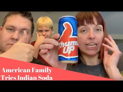 American Family Tries Indian Sodas For First Time