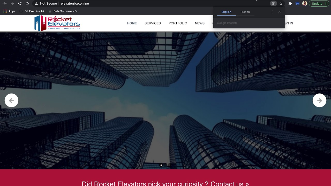 Rocket Elevator APIs