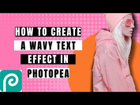 How to Create Wavy Text Effect in Photopea