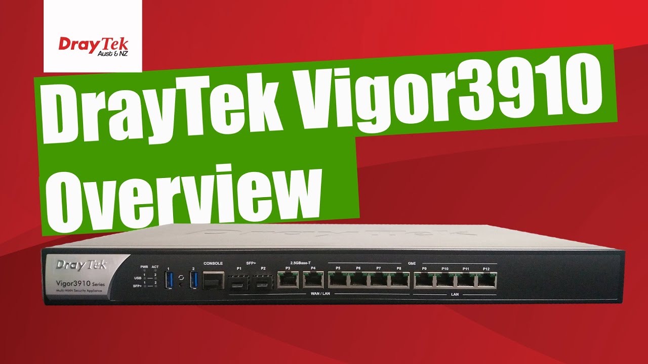Thiết bị Cân bằng tải Draytek Vigor 3910 Chính Hãng