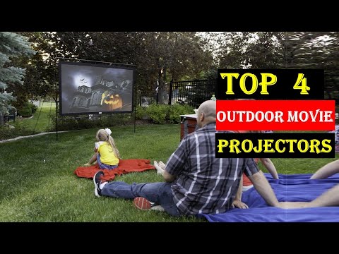 ✅Top 4 Outdoor Movie Projectors to Buy in 2024 - Best Outdoor Projector Screens Reviews #project