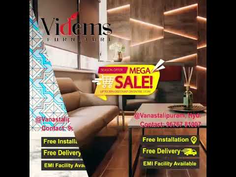 #furniture #pk #videmsfurniture #decor #furnituredesign #interiordecor #vanasthalipuram