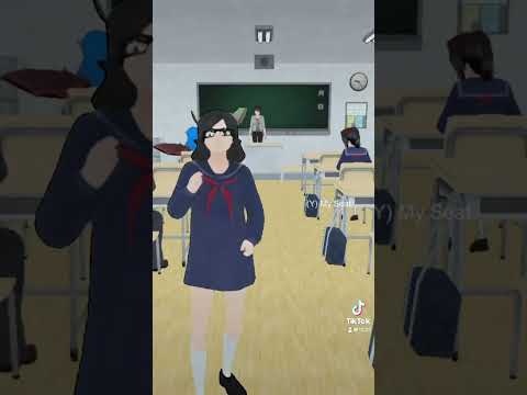 yari tc does a tiktok in class and ms. hanako gets mad 😳🤬 | high school simulator 2018