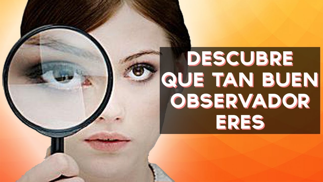 ¿Qué tan buen observador eres? | Test Divertidos