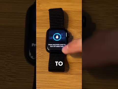 How to Use Water Lock & Eject Water from Apple Watch