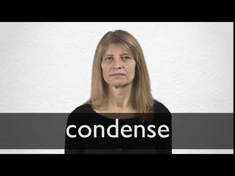 CONDENSE definition in American English | Collins English Dictionary