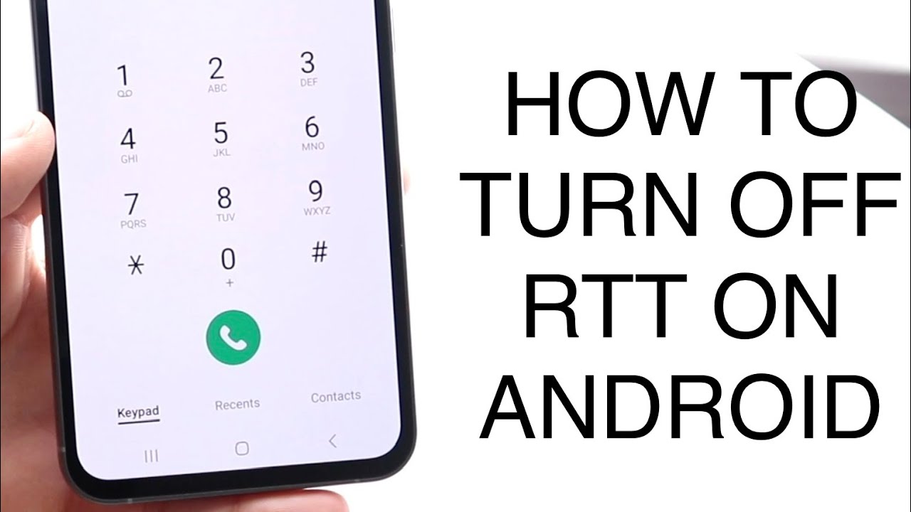 How To Turn Off RTT On Android! (2023)