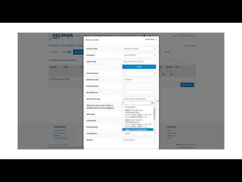 Depositing Sequence Variants