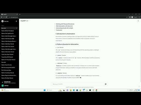 python used for automation
