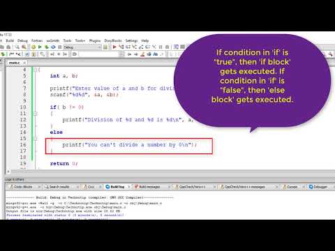 if else statement in C