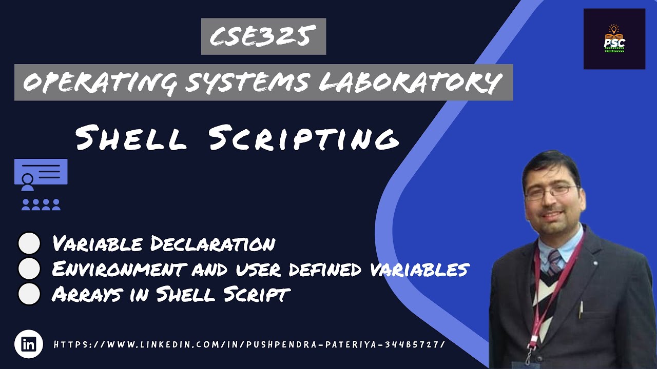 Lab Exp 02:: Shell Scripting || Environment and User Defined Variables || Arrays
