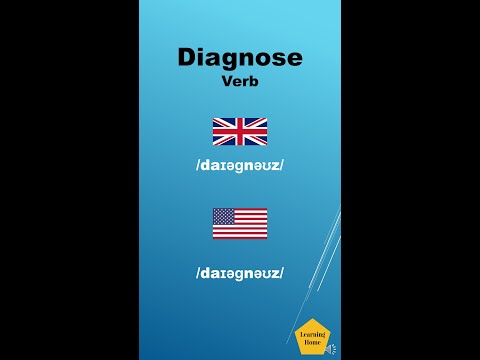 Diagnose meaning pronunciation and synonyms #Shorts