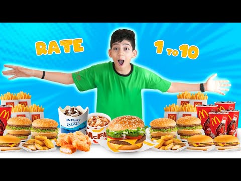 I Bought EVERYTHING From The MCDONALDS MENU with Jason!