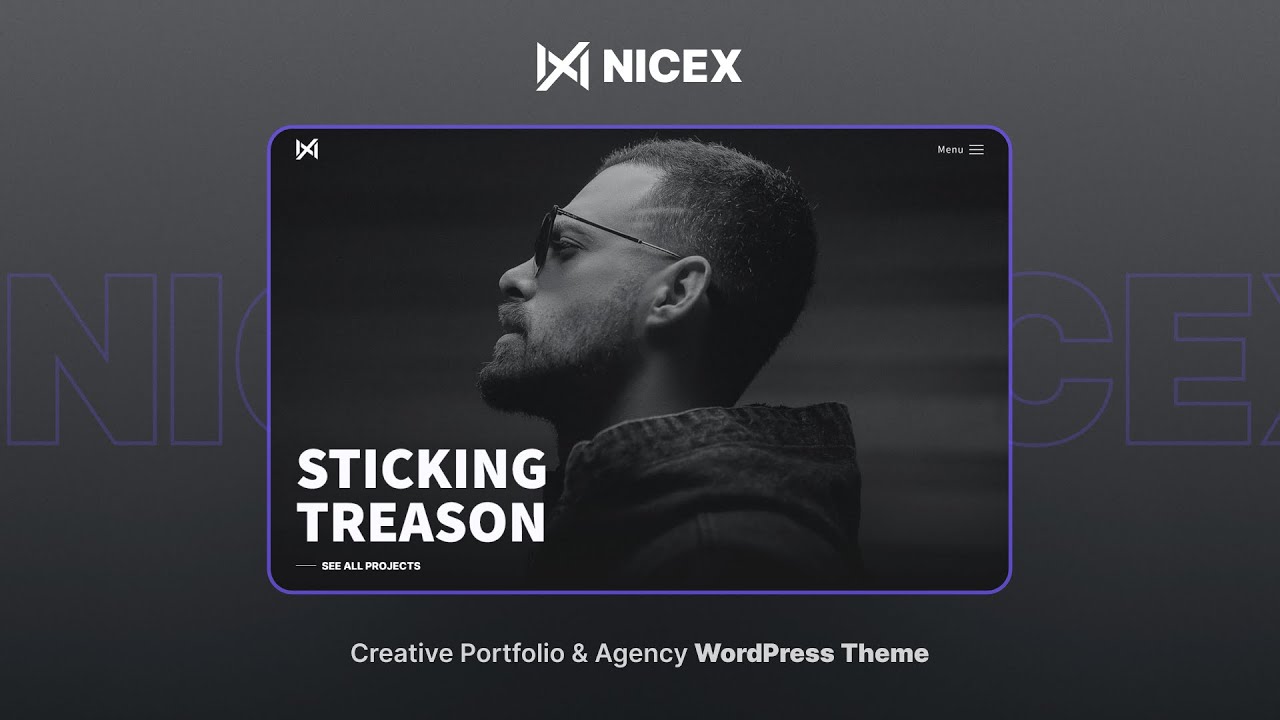 Nicex - Creative Portfolio Theme | Install Theme
