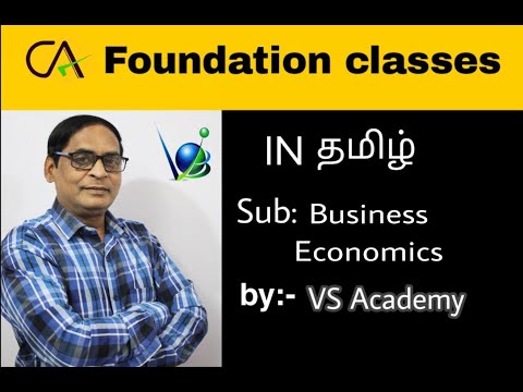 BUDGET LINE | PRICE LINE | ECONOMICS | CA FOUNDATION | VS ACADEMY | VELLORE | TAMIL |