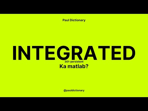 integrated Meaning in Hindi | Meaning of integrated | integrated ka matlab? | integrated क्या है?