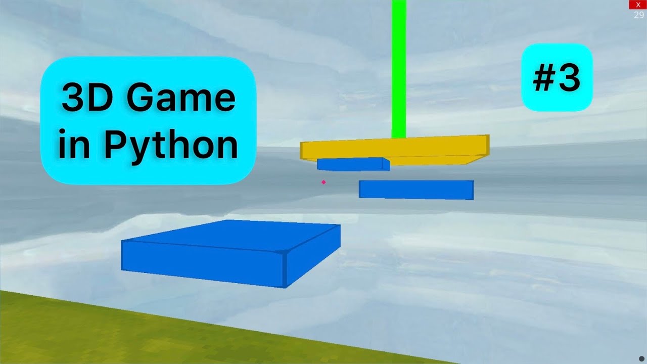 Make 3D Game With Python (Ursina Engine) #3 -  First Level Completed!