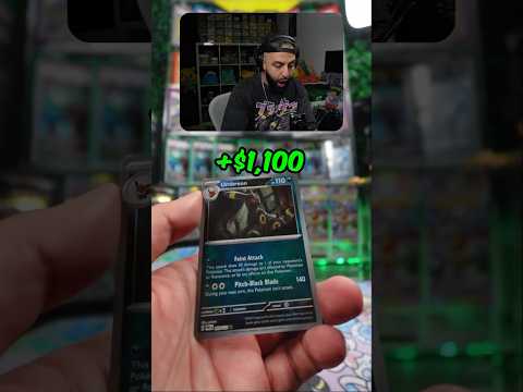 TOP 5 HITS FROM PRISMATIC EVOLUTIONS CASE! 💥🔥 #pokemon #pokemontcg #pokemoncommunity