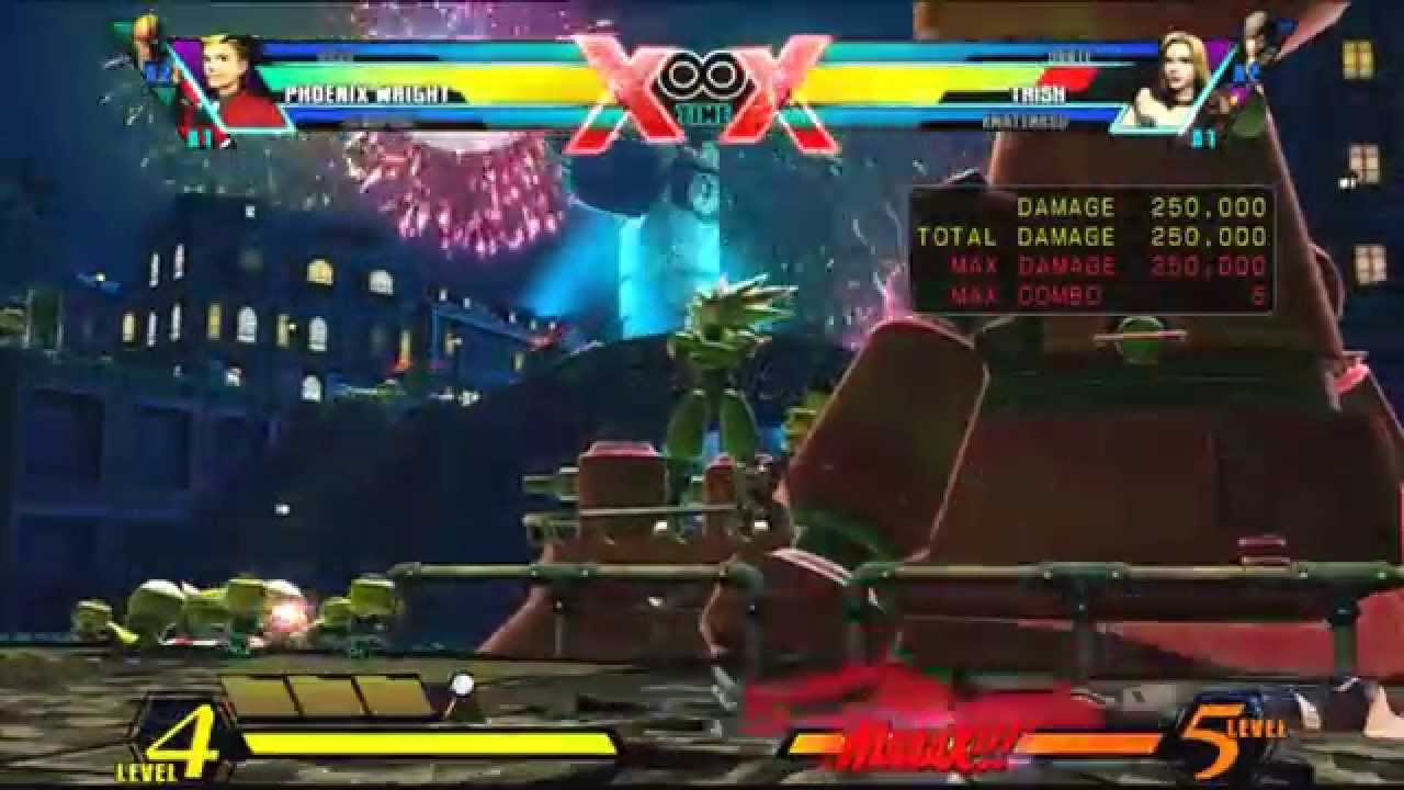 UMVC3: Basic Phoenix Wright Combo Tutorial (Step by Step)