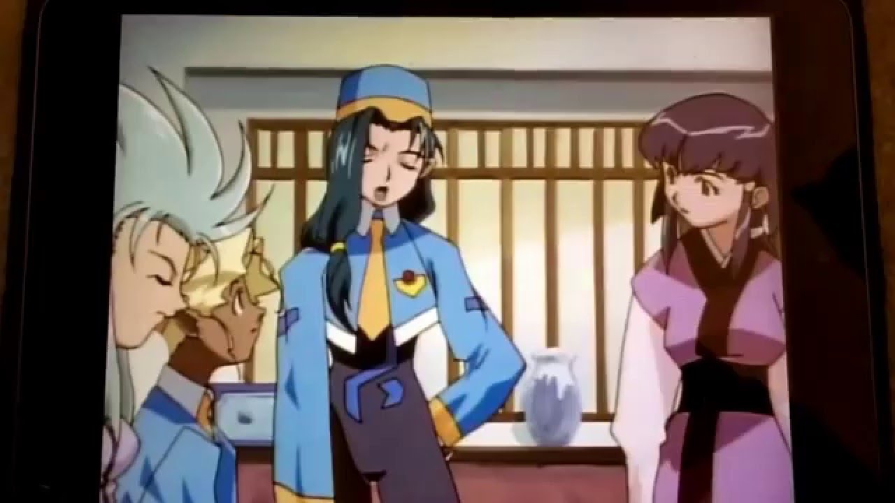 Mihoshi and Kiyone Are in a Hurry