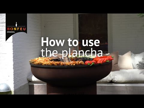 How to use your plancha