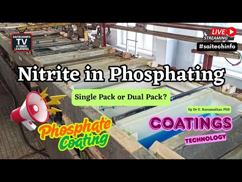 Can we use nitrite salts in phosphating solution #saitechinfo #kolathur #neet #jee #upsc #coaching