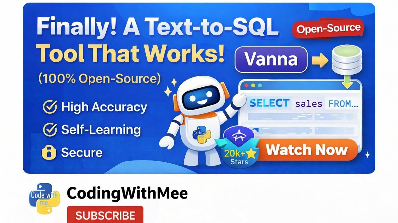 This Open-Source Text-to-SQL Tool Actually Works! 🤯 | Vanna AI