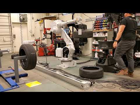 Robot Integration - Tire Removal and Installation - Industrial ...