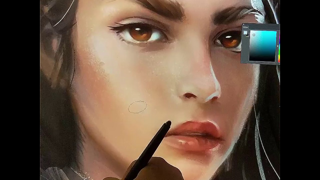 Digital Painting - details by AvvArt