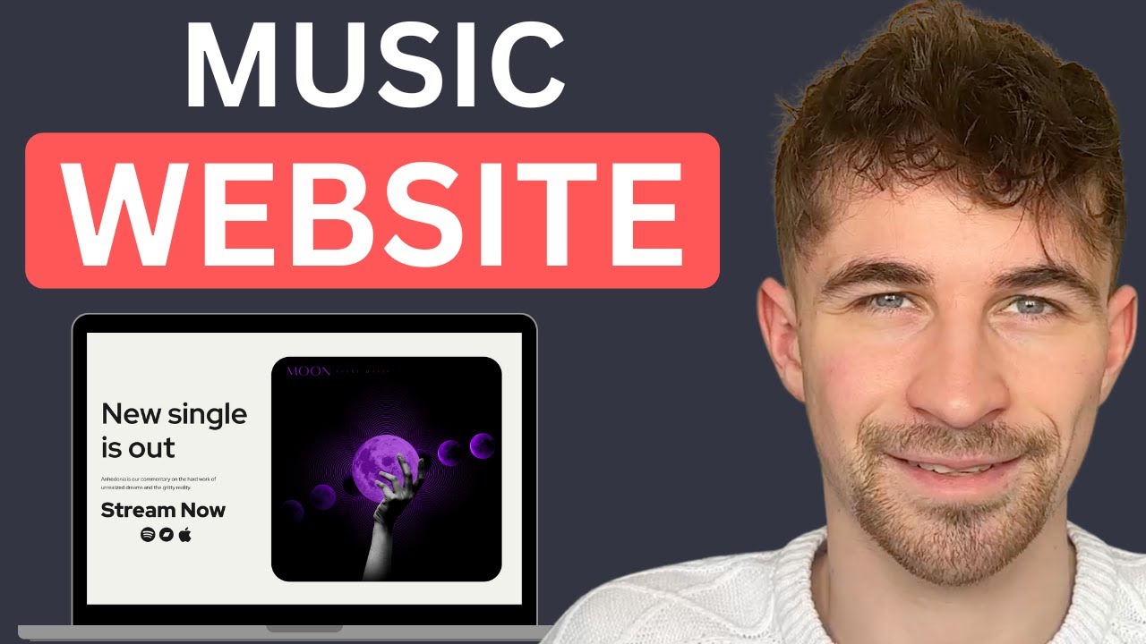How To Make A Music Website 2025 (Step By Step Tutorial For Beginners)