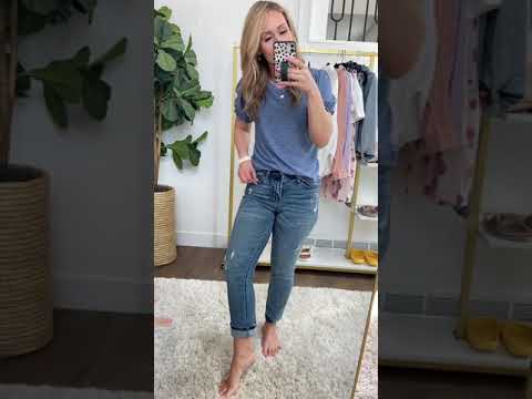 Sutton Cropped Girlfriend Jeans