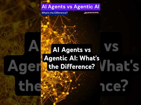 AI Agents vs Agentic AI: What's the Difference? #new #ai #shorts #aiagents #short #agenticai