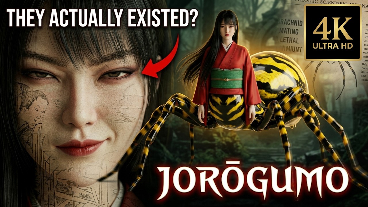 JORŌGUMO: The Spider Woman of Jōren Falls | Legend or Reality? (4K Ultra HD)