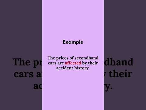 Affect | Affect Meaning | Pronunciation of Affect | Affect – English Word of the Day