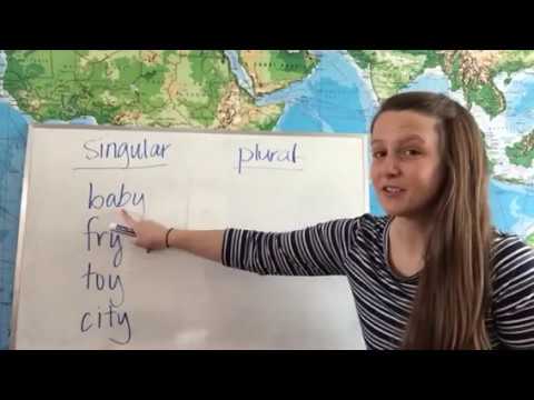Plural Spelling Rules: Consonant + Y