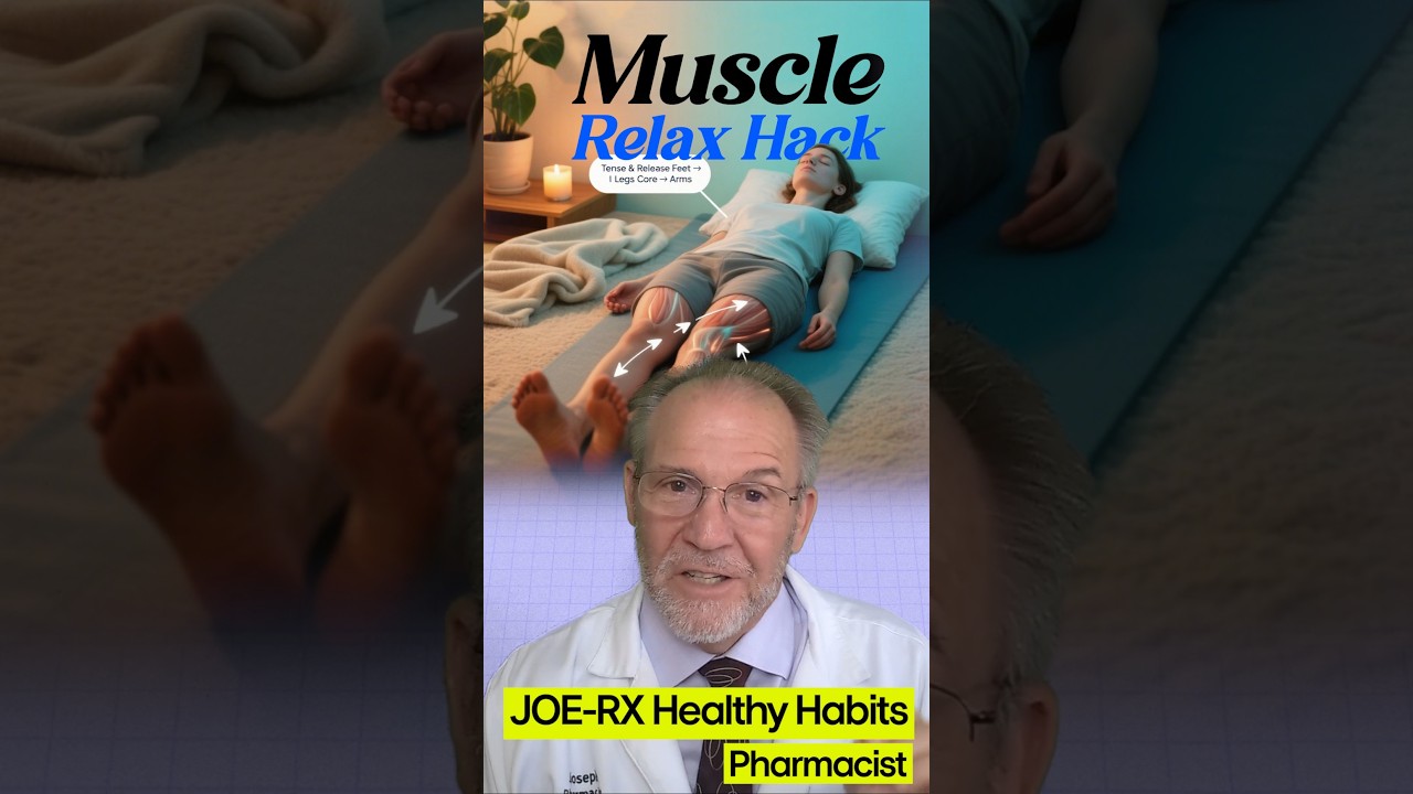 Progressive Muscle Relaxation Hack | Stress Relief in a Flash