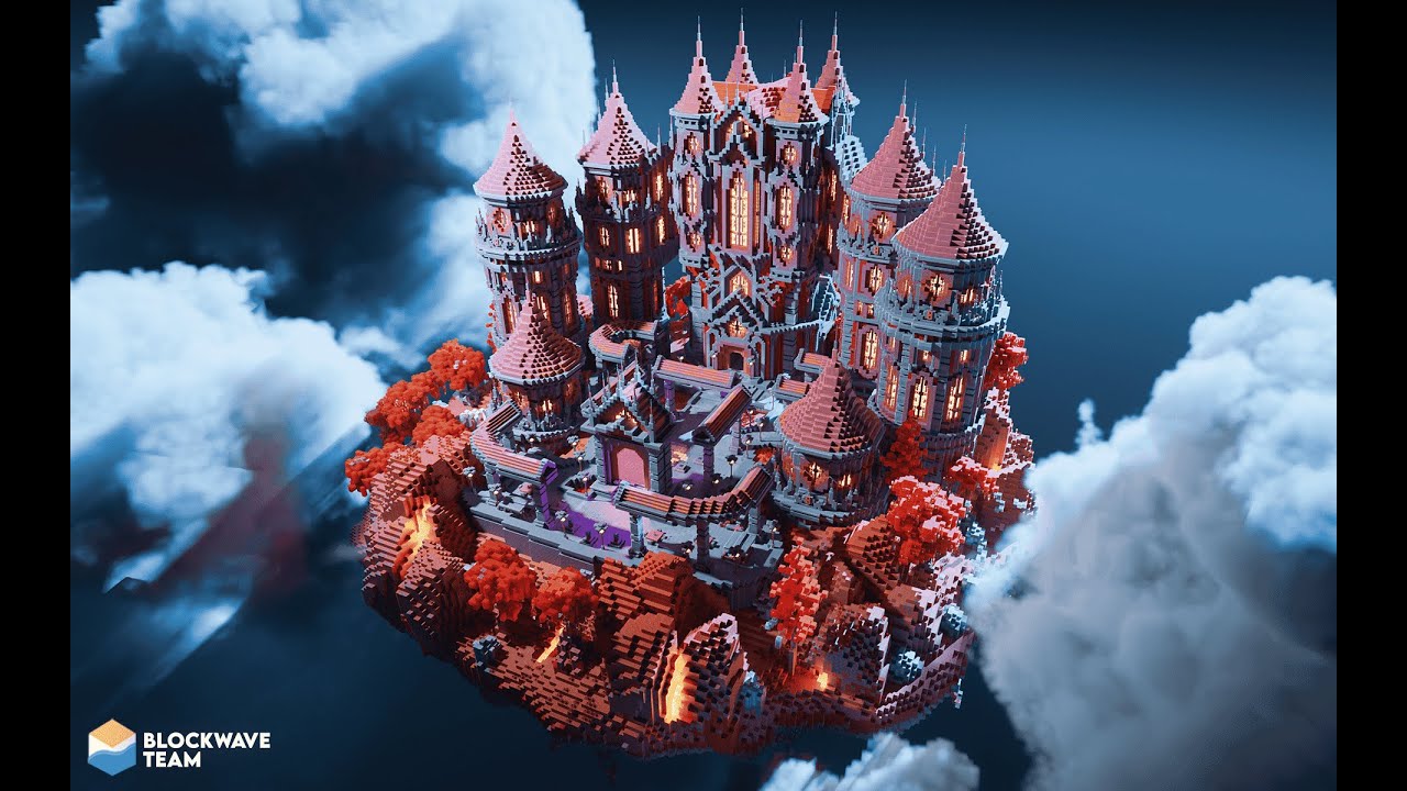 Minecraft Build | Nether Castle - Preview