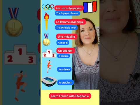 Learn French Olympics _ French vocabulary about Oympic Games
