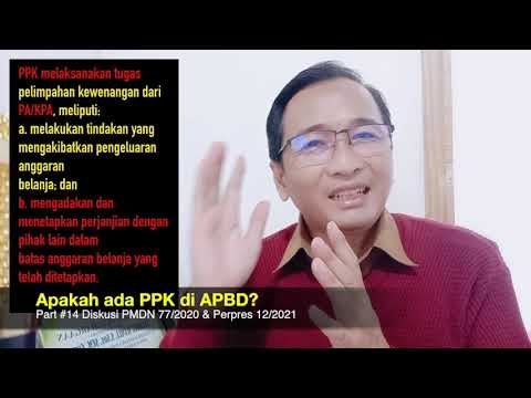 Apakah ada PPK di APBD?