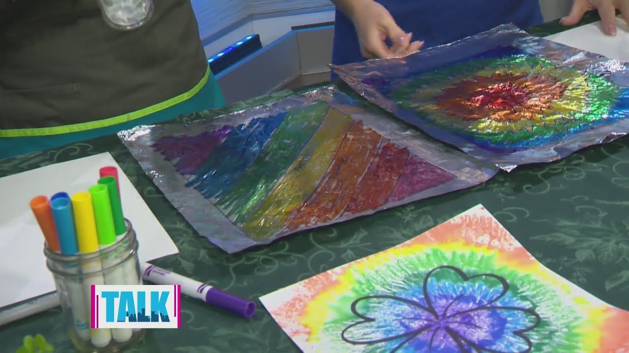 Art educator Kaitlyn Edington shows us a fun project to help celebrate St. Patrick's Day