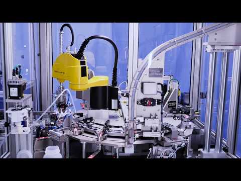 Vial Filling Automation - Fanuc Integrator - Biotech & Pharmaceutical