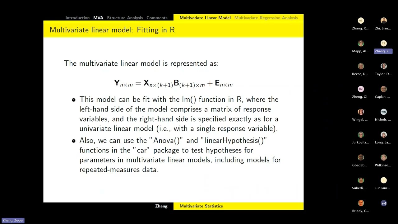 ACCEL Tech Talk: Multivariate Analysis for Investigators